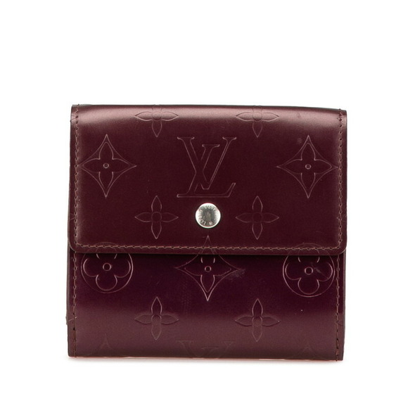 Louis Vuitton | Bags | Louis Vuitton Cult Purple Porte Trifold Matte ...